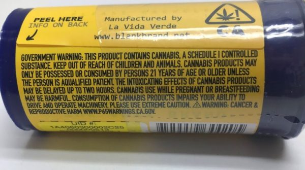 New California cannabis health-warning label requirement could trigger ...