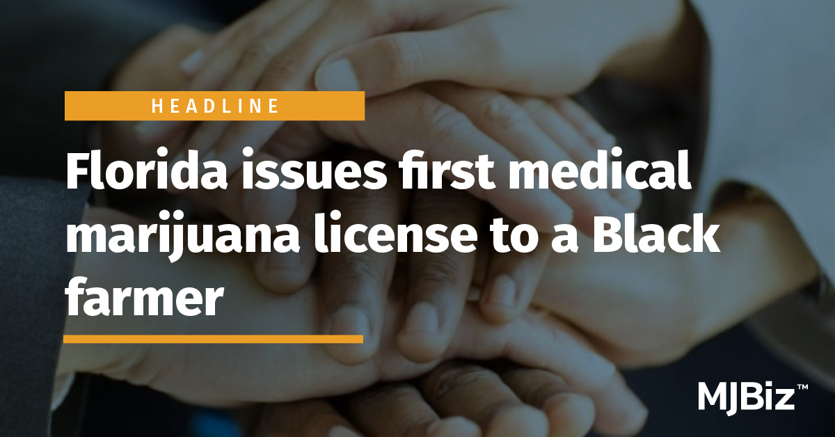 Florida issues first Black farmer medical marijuana license
